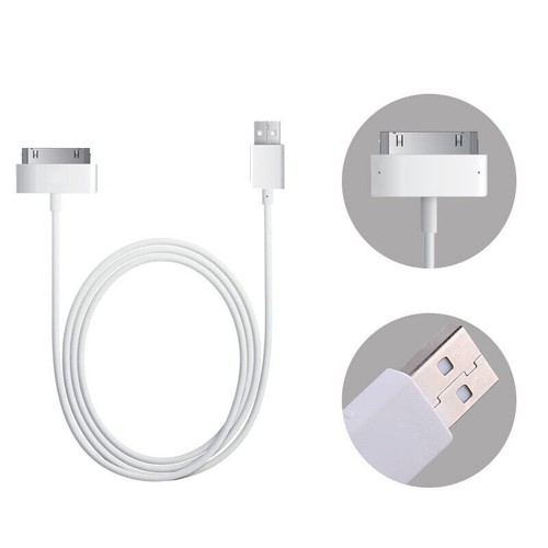 USB Sync Data Charging Charger Cable Cord for Apple iPhone 4 4S 4G 4th ...