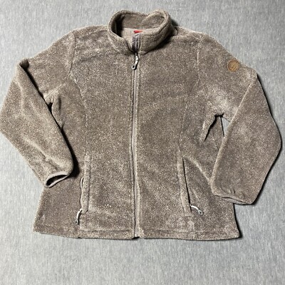 Gerry Women's Fleece Zip Up Jacket Heather/Grey Color Size Large | eBay