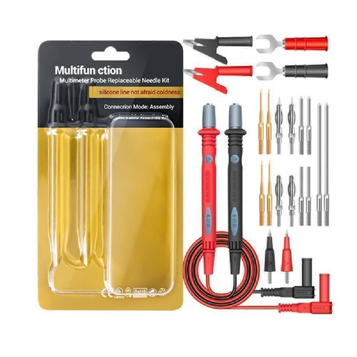 22Pcs Multifunction Universal Digital Multimeter Plug Leads For ...