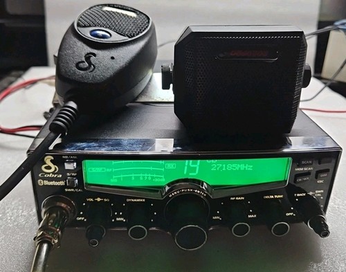 Cobra Model 29 LX BT Classic CB Radio Bluetooth green LCD Display Plus ...