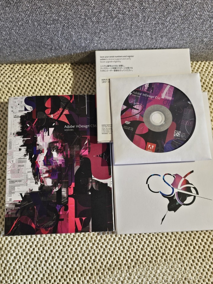 Adobe InDesign CS6 Windows Creative Suite Desktop Publishing Software W ...