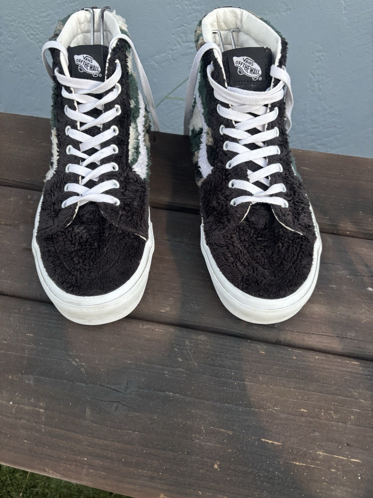 Size 11.5 - VANS Sk8-Hi Green for sale online | eBay