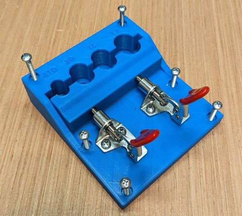 Shotgun Shell Hull Roll Crimp Clamp Vise 12 16 20 410 Guage | eBay