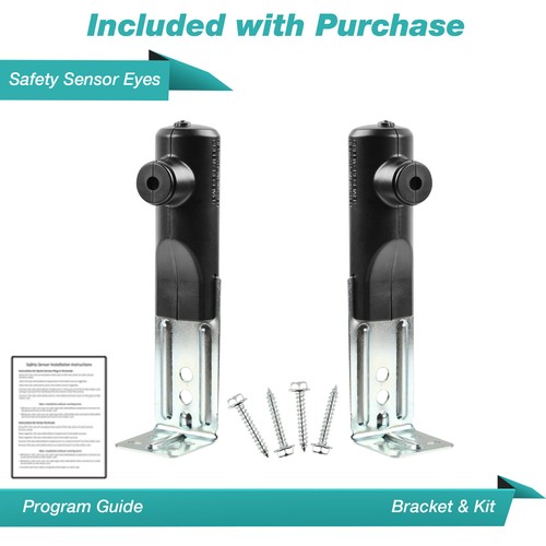 Safety Sensor Beam Eyes for Genie STB-B GSTB-R Garage Door Opener with ...