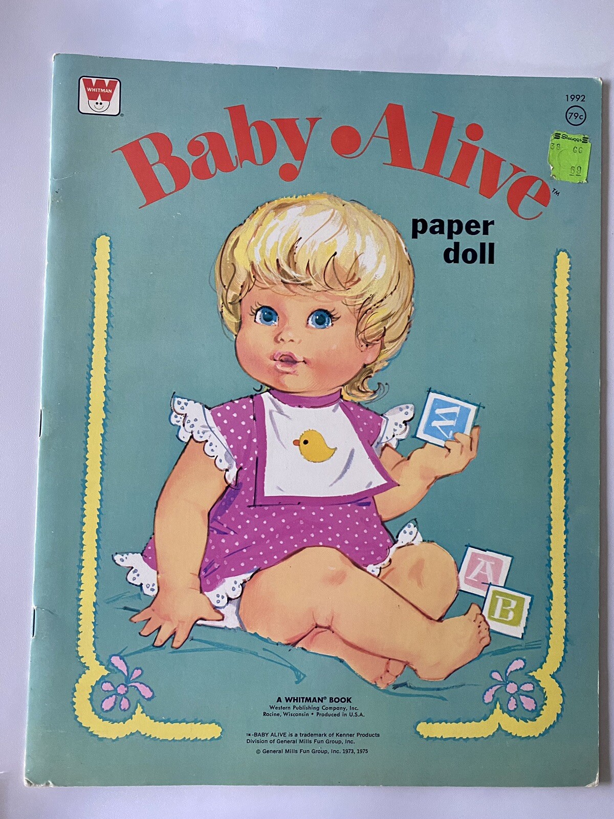VINTAGE WHITMAN 1970’s BABY ALIVE PAPER DOLL BOOK UNCUT EUC | eBay