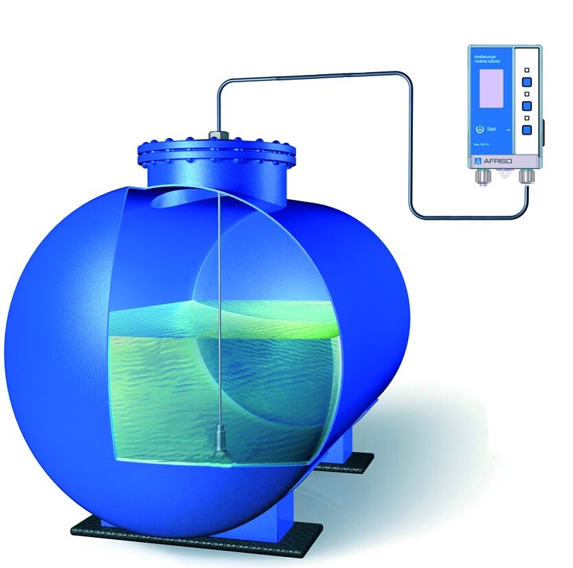 Afriso Dta 10 Digital Tank Level Indicator for Heating Oil El L or ...