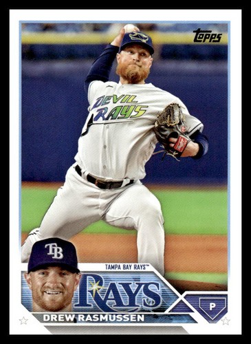2023 Topps Series 2 Drew Rasmussen #449 Tampa Bay Rays | eBay
