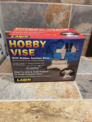 Larin Hobby Vice With Rubber Suction Base LHV-3.5 New | eBay