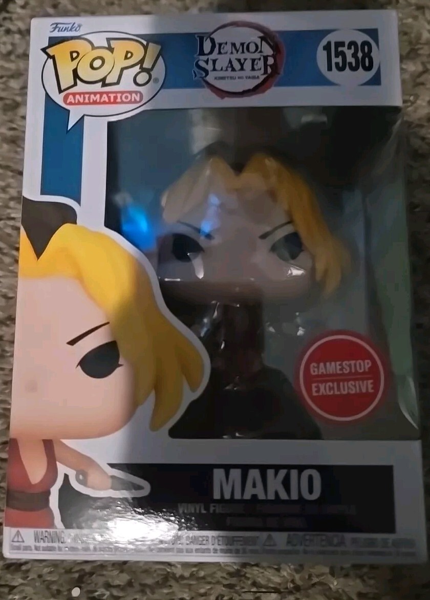 Funko Pop! Vinyl: Demon Slayer: Kimetsu no Yaiba - Makio - GameStop ...