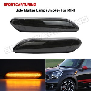 For 2011-2016 Mini Cooper R60 R61 Smoked LED Front Fender LED Side ...