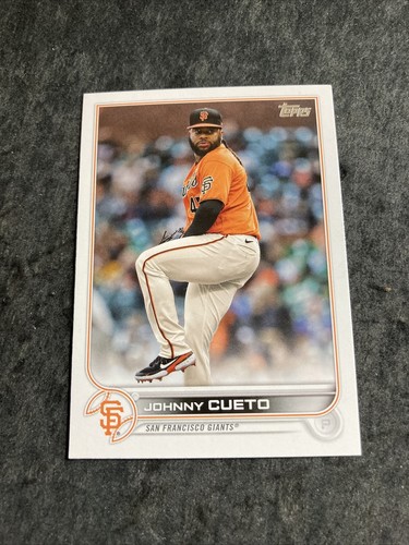2022 Topps Johnny Cueto Card | eBay