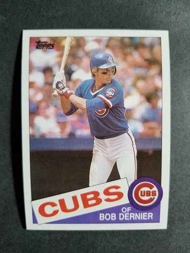 1985 Topps BOB DERNIER card # 589 [card 6] | eBay