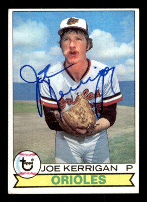 1979 Topps Baseball #37 Joe Kerrigan Signed Autograph (no COA) *e1 | eBay