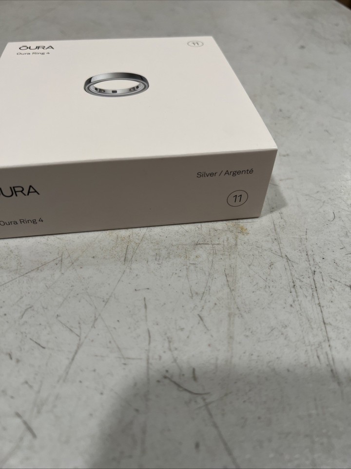 Oura Ring 4 – Smart Health & Sleep Tracker, silver, Size 11 | eBay