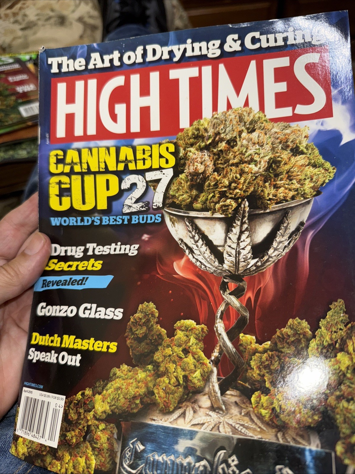 2015 April High Times Magazine Dutch Masters Norton Boys Cannabis Cup ...