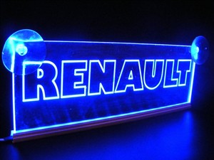 12V LED Interior Cabin Light Plate for RENAULT Truck Neon Illuminate ...