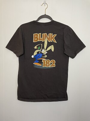 Vintage Blink 182 Dude Ranch Rabbit Shirt Size S Punk Rock Band Tee 90s ...