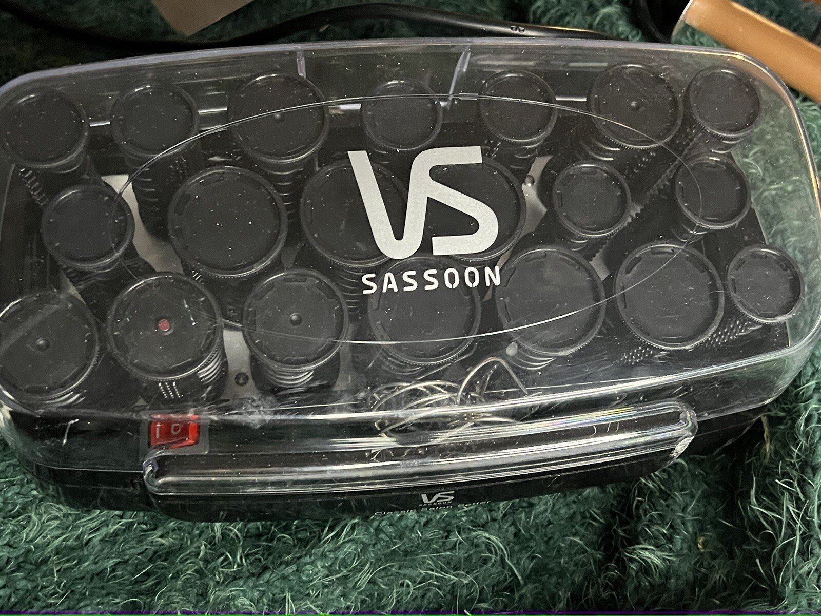 Classic Salon Hair Curlers Heated 20 Rollers Setter Multi Curls Vs ...