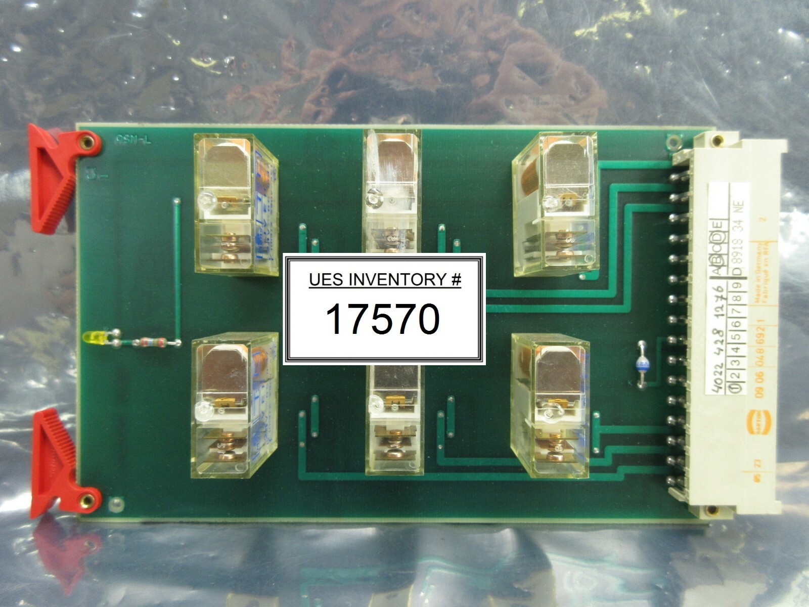 ASML 4022.428.12760 Relay PCB RELAIS CARD PAS 5000/2500 Wafer Stepper ...