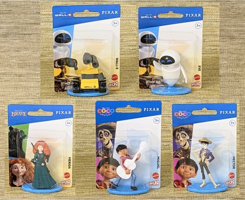 Disney Pixar Micro Collection by Mattel Mini Figures CoCo Wall Brave ...