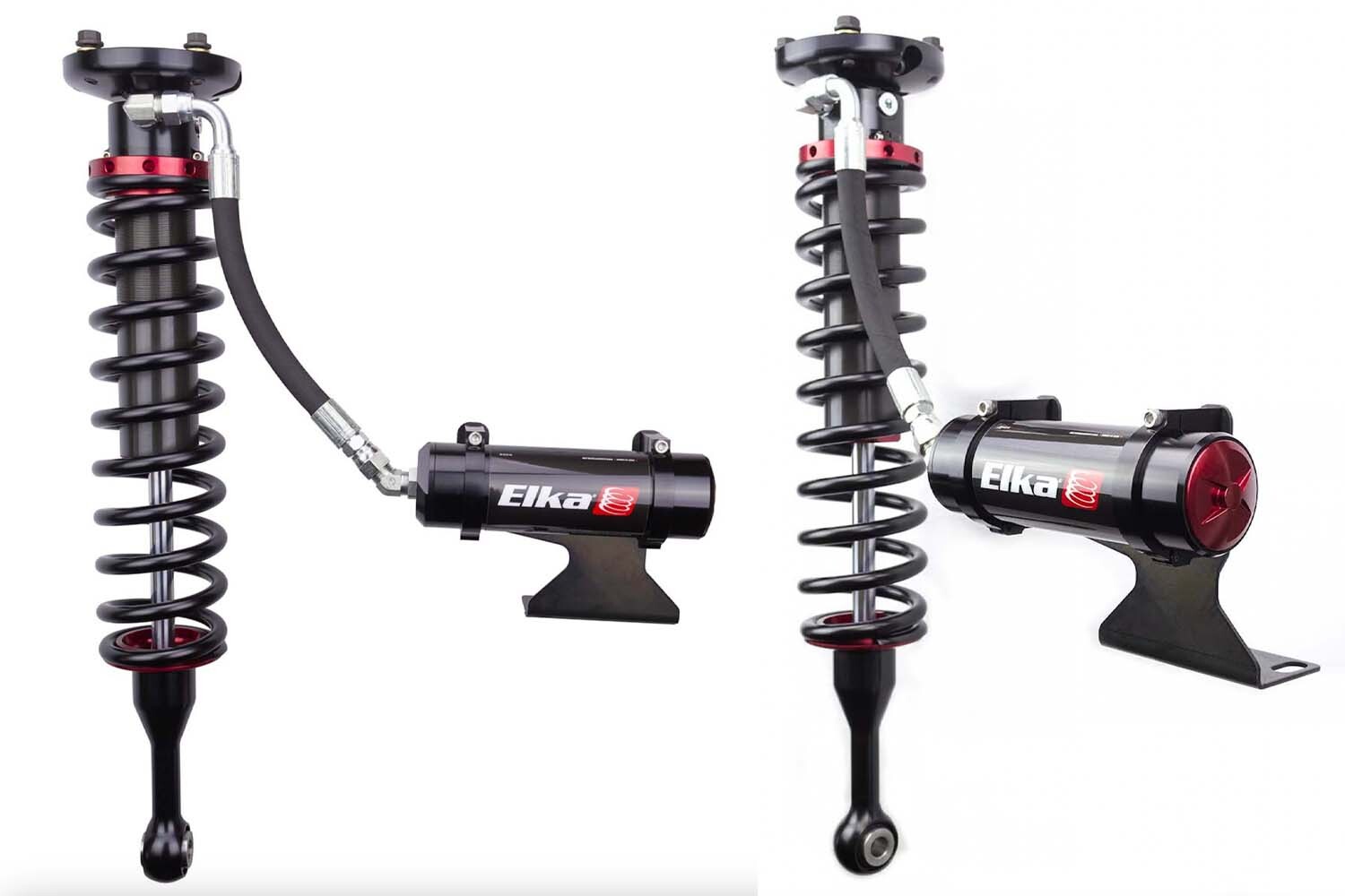 ELKA Suspension 2.5 RESERVOIR FRONT SHOCKS TOYOTA TACOMA 4x4 2-3 in | eBay
