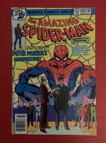 AMAZING SPIDER-MAN #185 VERY FINE 1978 NICE COPY TAKE HOME TODAY | eBay