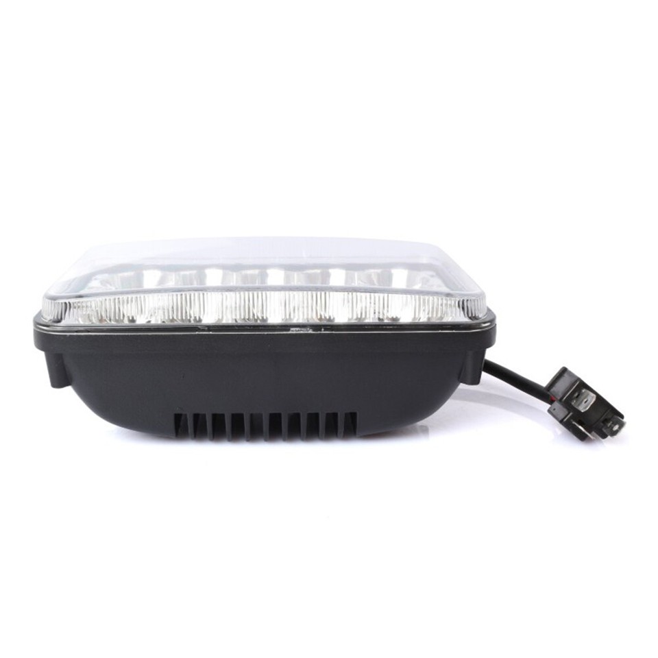 For Honda XR250 XR250L XR650L XR650R 4x6" LED Headlight Hi+Lo Beam DRL ...