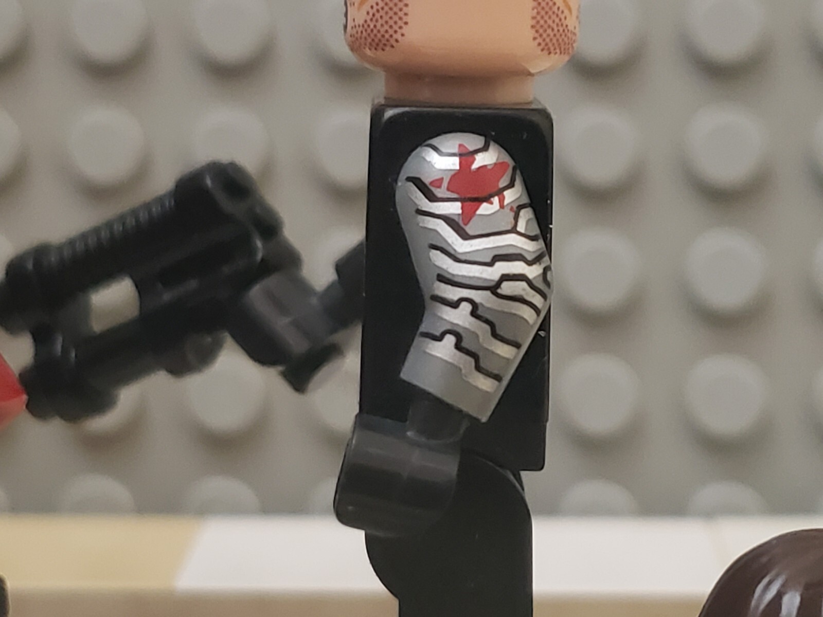 LEGO Winter Soldier Minifigure w/ Motorcycle - 76051 76047 MARVEL ...