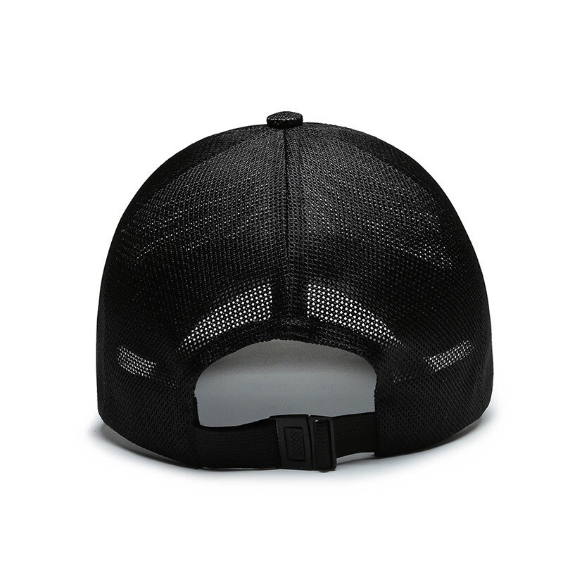 Summer Mesh Baseball Cap Adjustable Breathable Men's Women's Outdoor ...