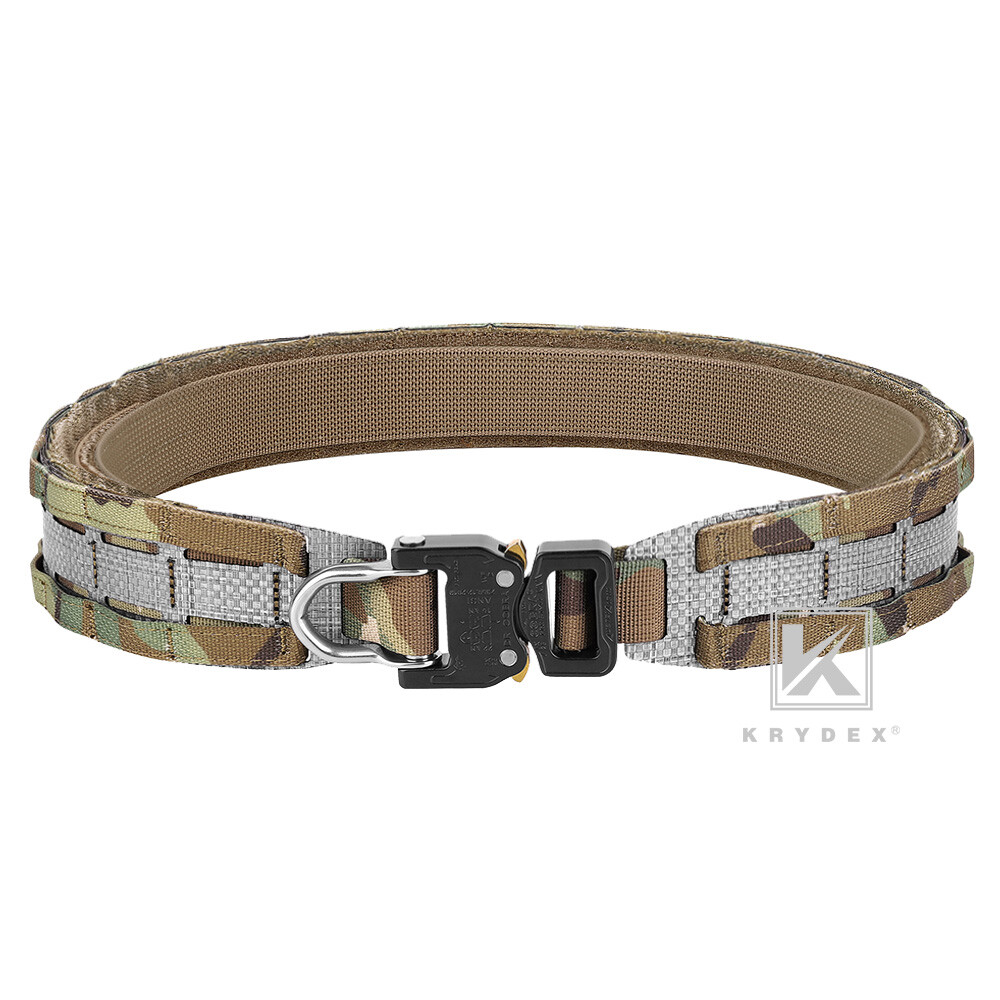 KRYDEX Tactical Belt Tegris Rigid Heavy Duty Belt Cobra Buckle MOLLE ...