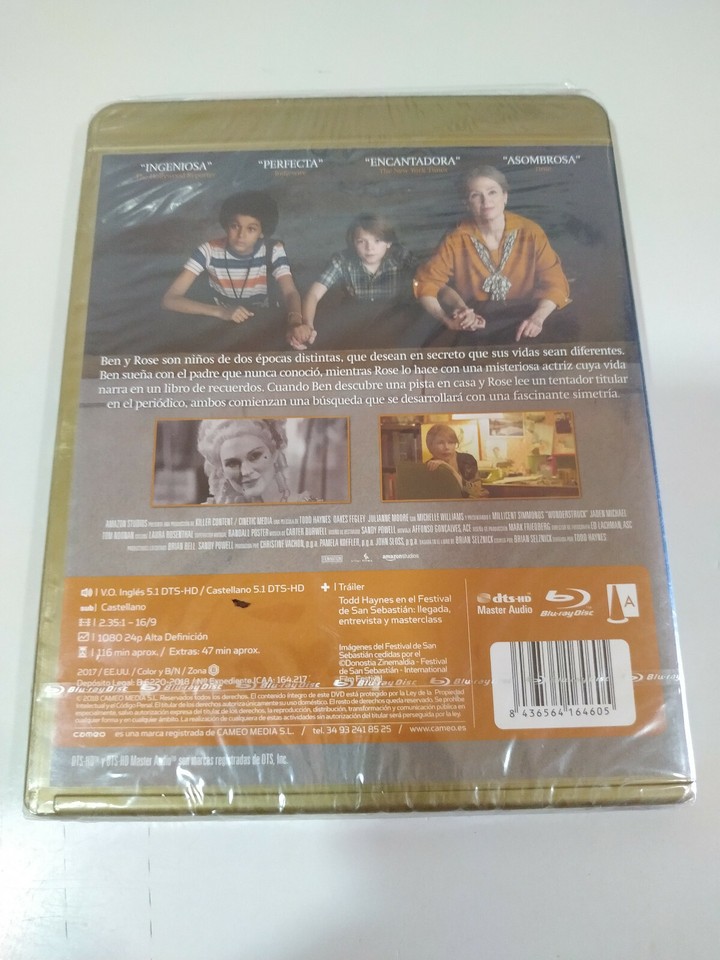 Wonderstruck the Museum of Wonders Todd Haynes - Blu-Ray Spanish ...