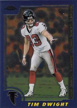2000 Topps Chrome #27 Tim Dwight Atlanta Falcons Football Card | eBay