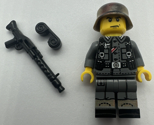 Lego Minifigure WW2 Brickmania German Solider - MG42 (7198) | eBay ...
