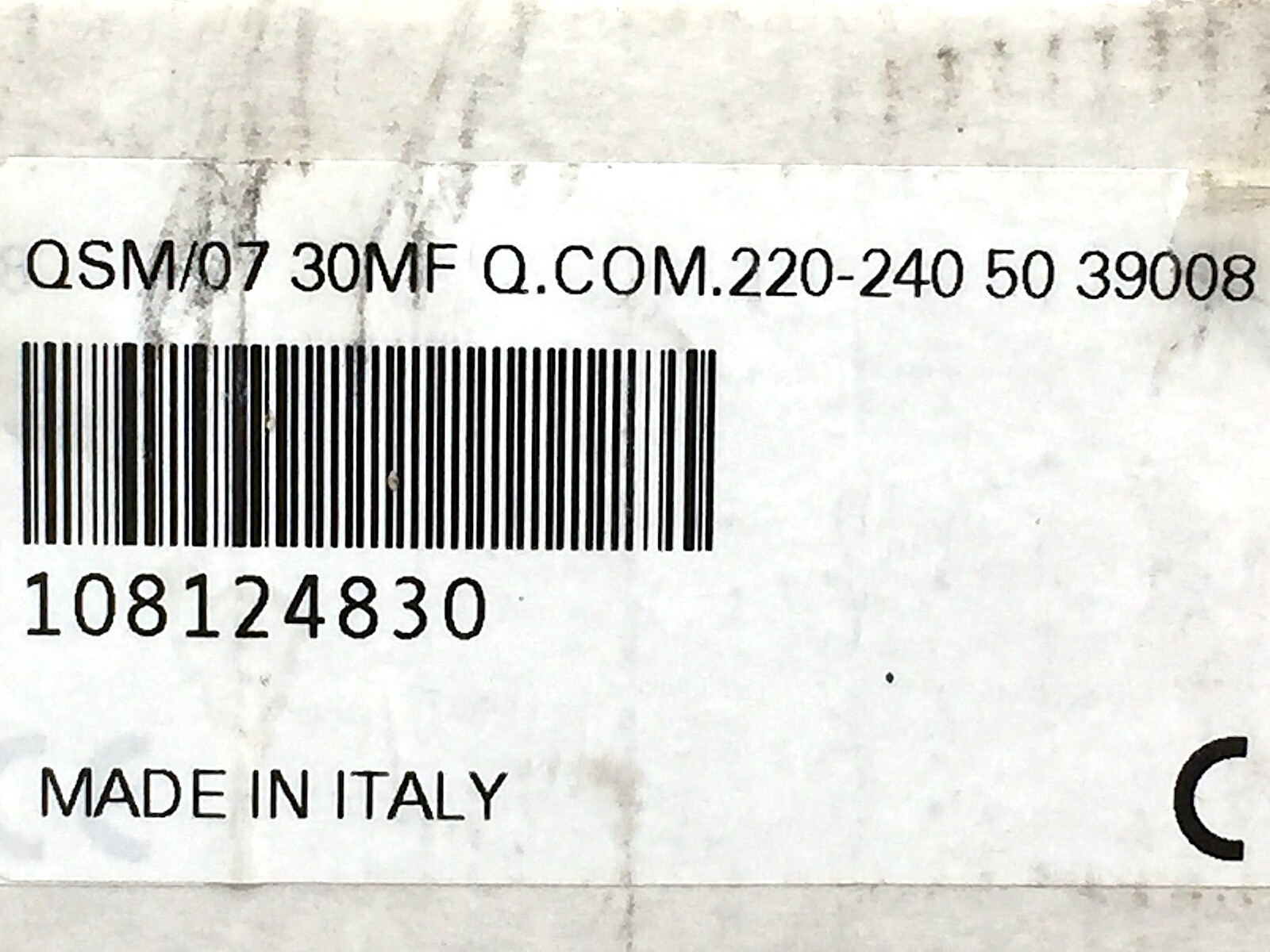 LOWARA QSM/07 108124830 Pump Control Box Single Phase 240V 6.5A IP44 | eBay