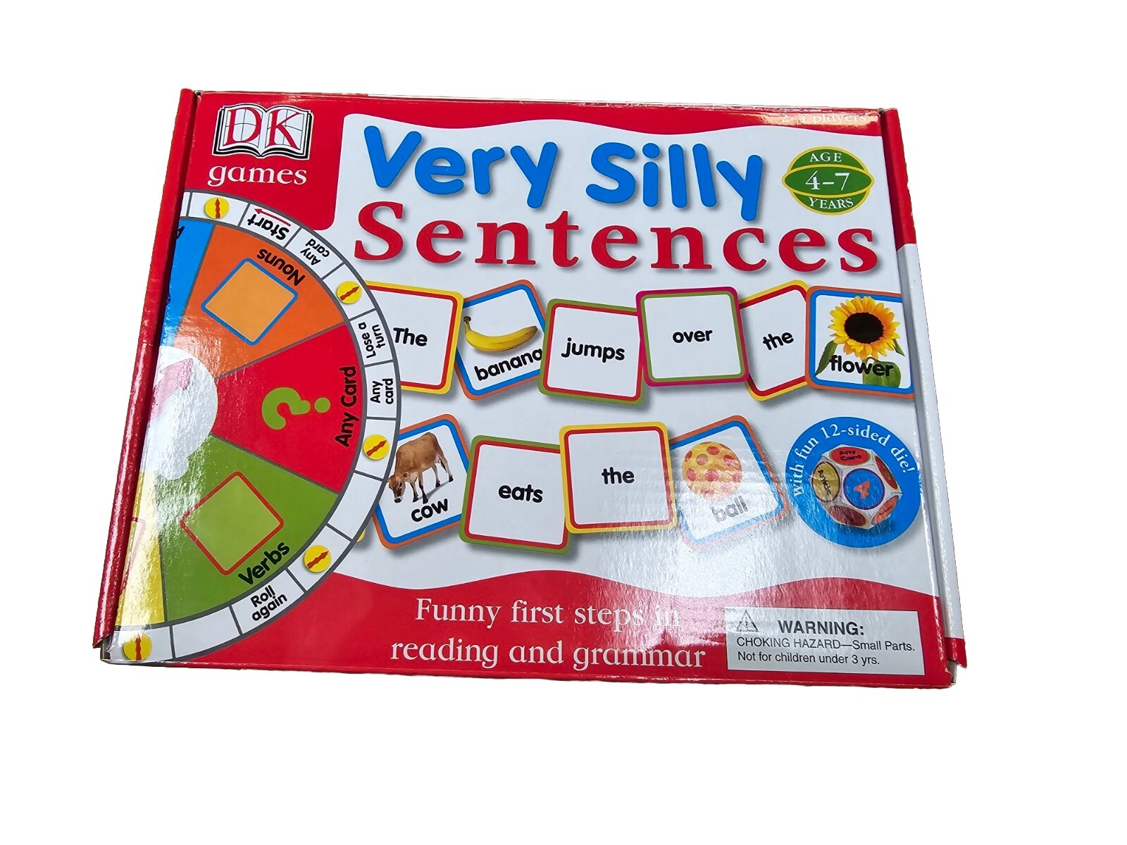 DK Games Very Silly Sentences Card Game First Steps Reading & Grammer ...