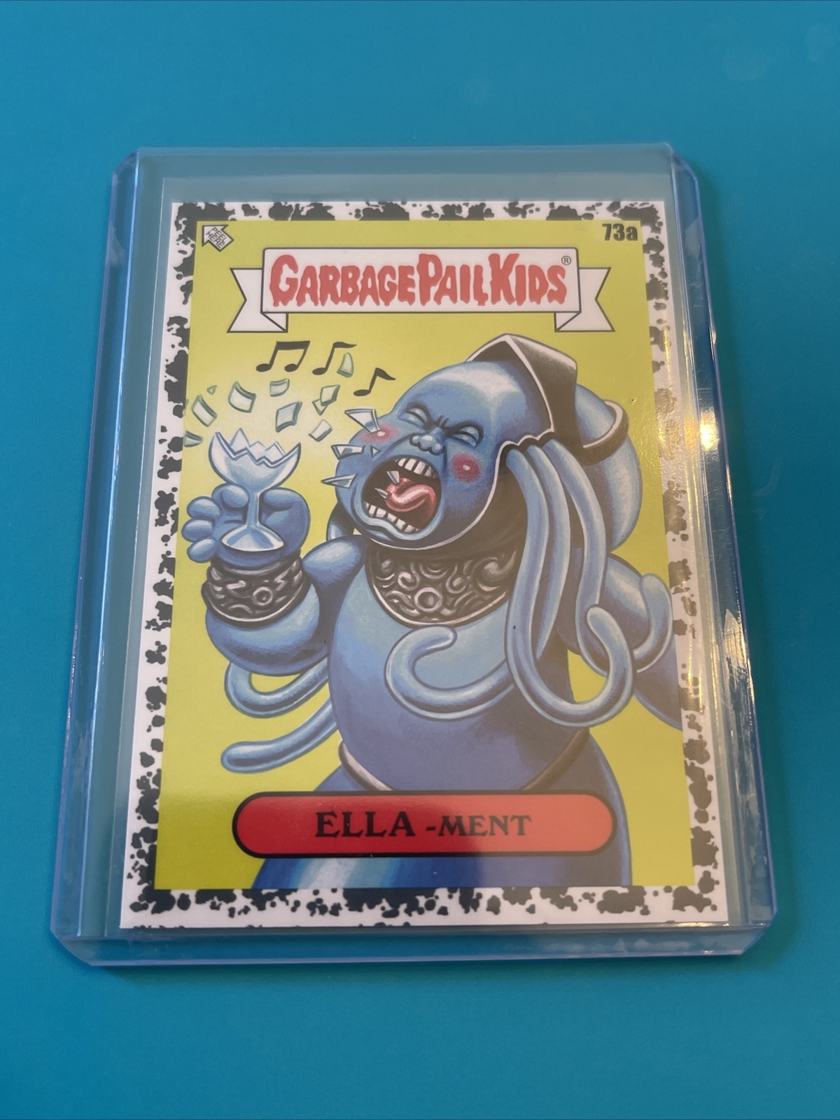 GPK Intergoolactic - Gray Parallel Card Ella-Ment Rare Misprint Card No ...