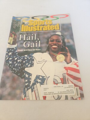 1992 August 10, Sports Illustrated Magazine, Gail Devers Olympian (CP72 ...