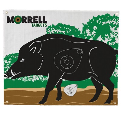 Morrell Hog Polypropylene Target Face with Grommets and Self-Healing | eBay