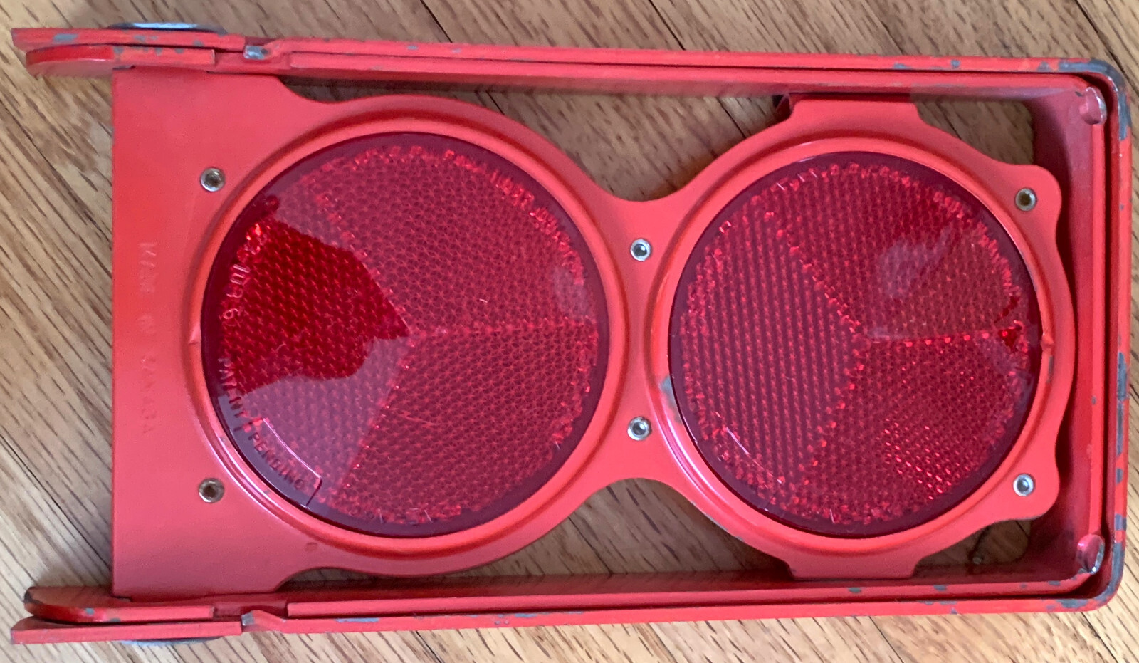 Vintage Dominion Auto Saf T-Ray Emergency Reflector 3 Piece Set In ...