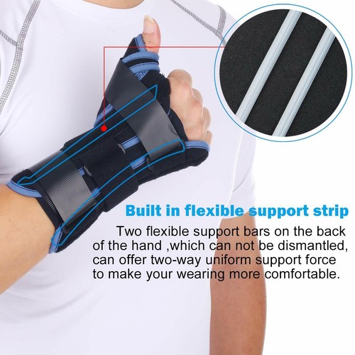 Wrist Brace with Thumb Spica Splint Support for De Quervain's Scaphoid ...