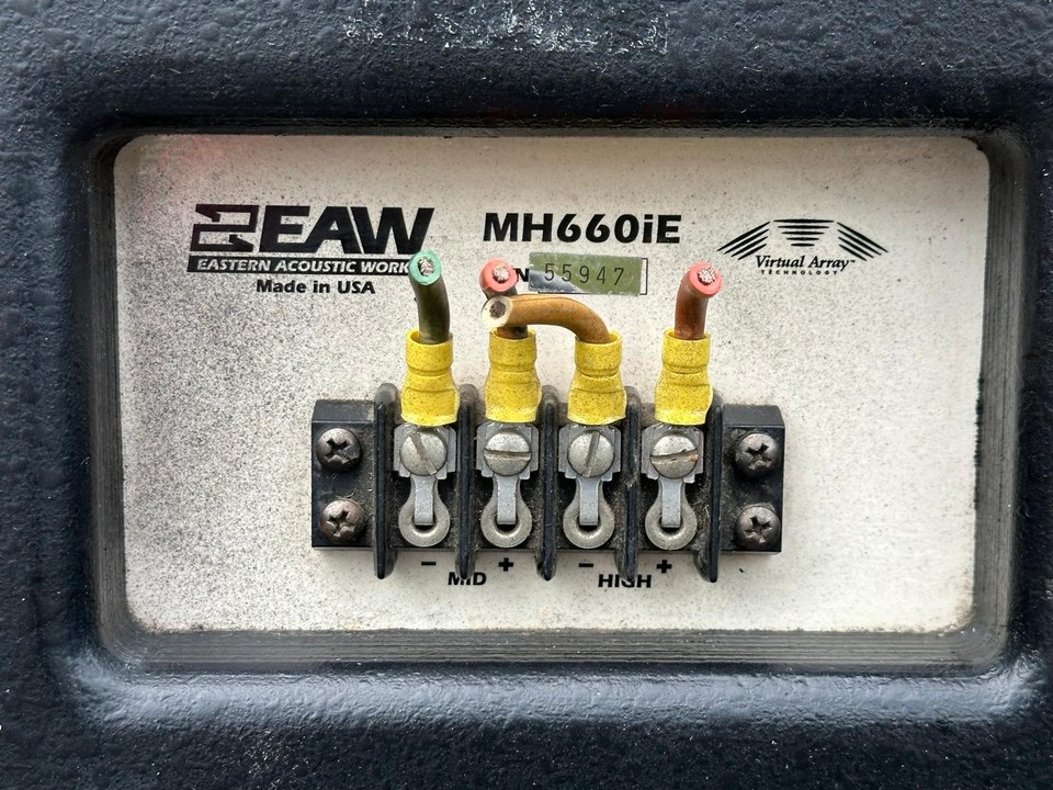 EAW MH-660IE Passive 2-Way MID/HIGH #arena (PAIR) THS | eBay