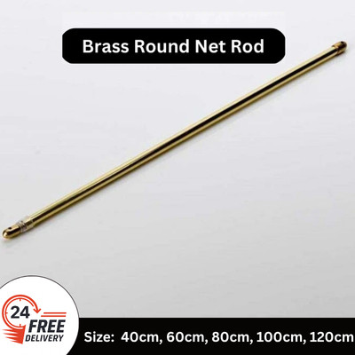 Extendable Net Rods Telescopic Light Weight Brass Round Voile Net ...