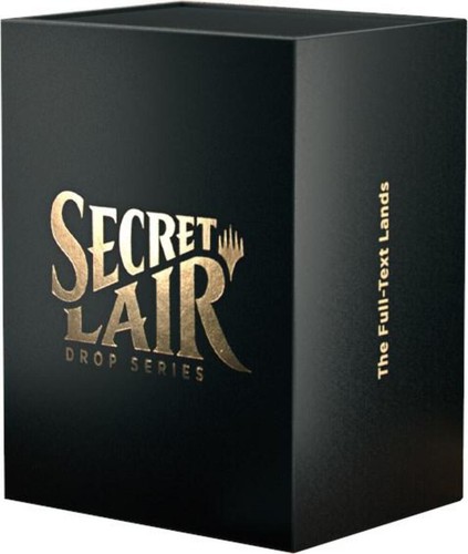Secret Lair: Drop Series - The Full-Text Lands | eBay