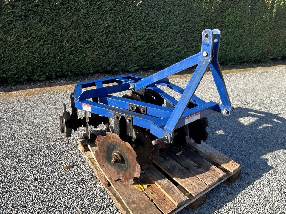 Compact Tractor 4FT Disc Harrow | eBay UK
