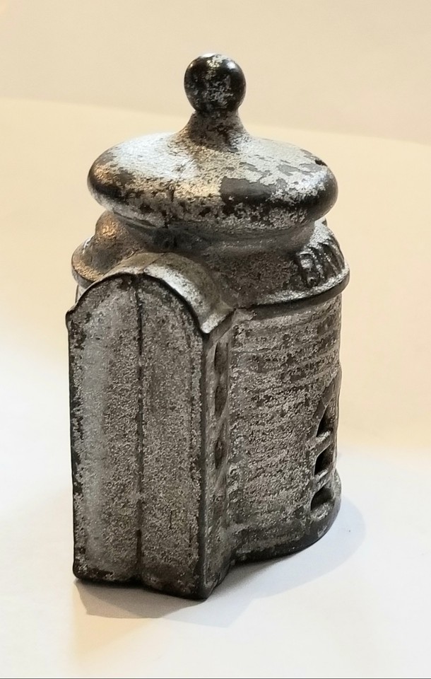 Vintage Cast Iron Still Bank Building Kenton Presto AC Williams c1911 ...