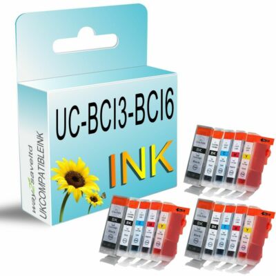 15 Ink Cartridge for CANON PIXMA IP4000 IP4000R IP5000 MP760 MP780 ...