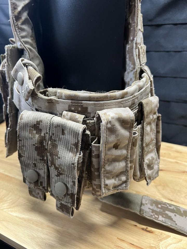 LBT 6094B Large Plate Carrier NSW DEVGRU AOR1 Desert Digital USED W ...