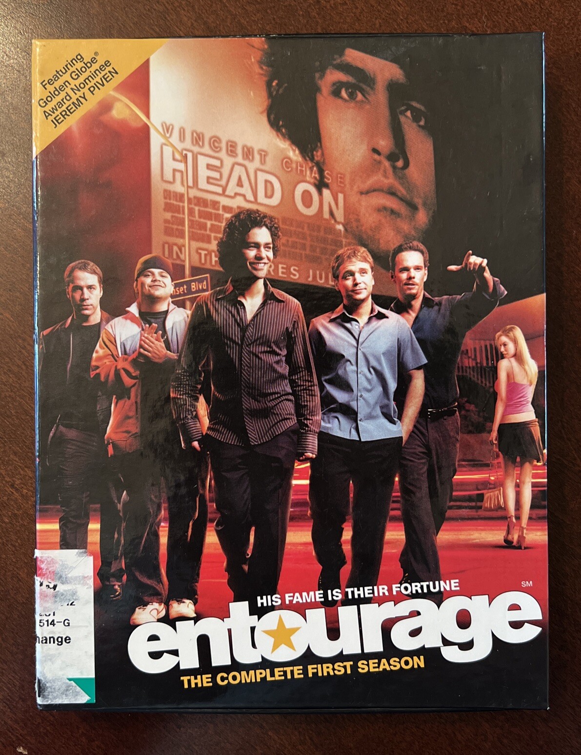 “Entourage” The Complete First Season DVD Set Of 2 CDs In Case-Season 1 ...