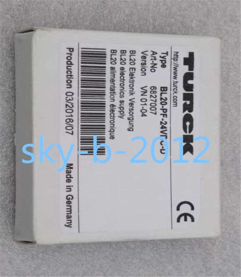 1 PCS NEW IN BOX Turck module BL20-PF-24VDC-D 6827007 | eBay