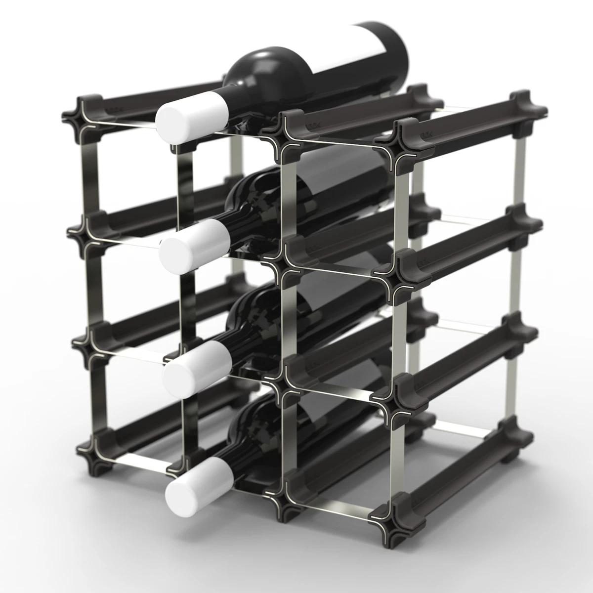 Vorstellen Blau Höhe weinregal aus edelstahl Madison Bereit Essig